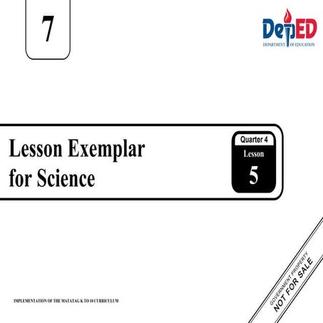 quarter 4 detailed lesson plan in science 7 | PDF