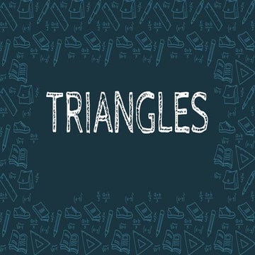 Triangles | PDF