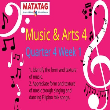 FORMS OF MUSIC- LNA - LOCAL MUSIC TYPES AND FORMS | PPTX