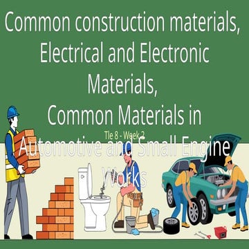 Comprehensive Guide to Consumable Materials in Construction, Electrical ...