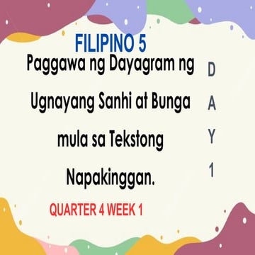 Q4-W1-FILIPINO-5 (1).pptx Mga sanhi at bunga | PPTX
