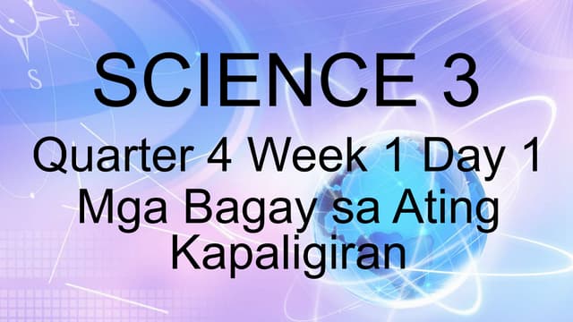 Science 3 parts of the ear | PPTX