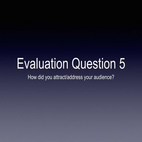 Q5 Eval | PPT