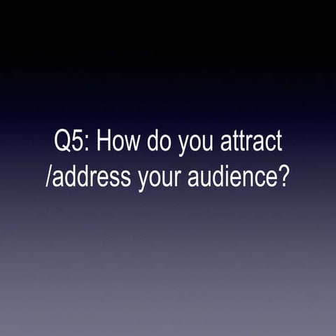 Q5 | PPTX | Hip Hop Music | Music