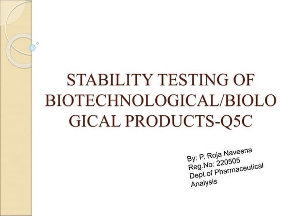 ICH Q3B (R2):Impurities in new drug products | PPTX | Pharmaceutical ...