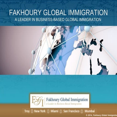 Changing the Face of Immigration - Canada by Rami Fakhoury | PPT