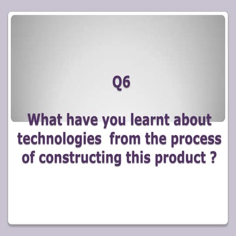 Q6 | PPT