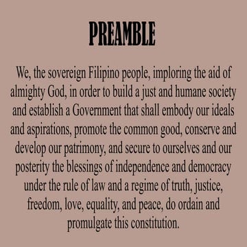 Preamble | PPT