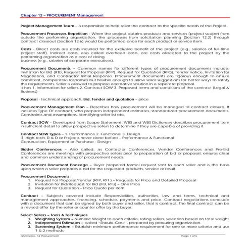 12 procurement | PDF | Business Administration | Business