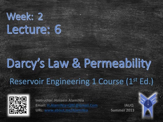 Introduction Effective Permeability & Relative Permeability | PPT | Chemistry | Science