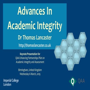What do students really understand about academic integrity ...