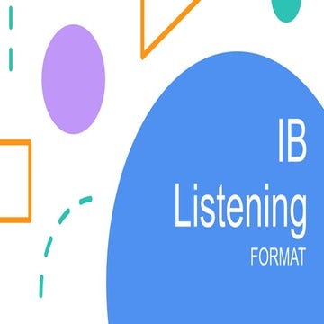 Q&A format: Overview Listening paper IB English B.pptx
