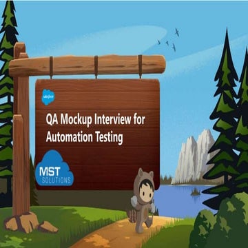 Qa Mockup Interview For Automation Testing Ppt 2124