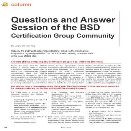 Q and A for BSDMag | PDF