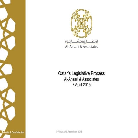 Qatar's Legislative Process | PDF