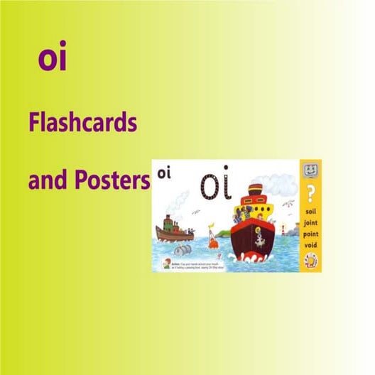 Flashcards and posters oi oy | PDF