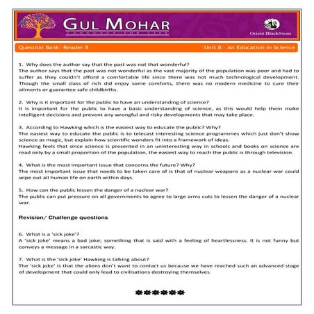 Qb class8 unit7 | PDF