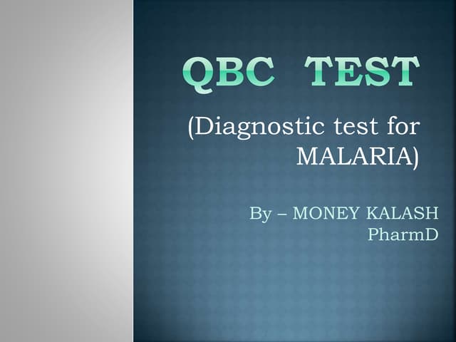 malaria - lab. diagnosis.pptx