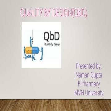 Quality by-design-(-qbd)-converted | PPTX