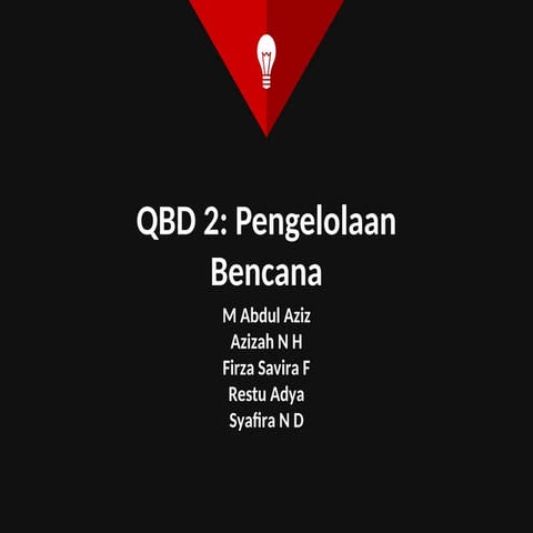 pengelolaan bencana pengben ppt qbd 2 pengben | PPT