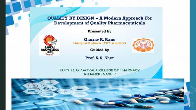 CCP and CQA concept .pdf | Pharmaceutical Industry | Industries