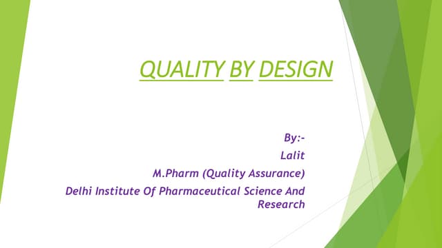 CCP and CQA concept .pdf | Pharmaceutical Industry | Industries