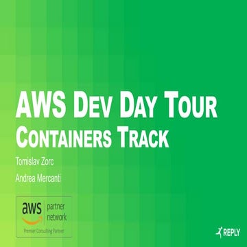 AWS Dev Days Tour Germany - Berlin, Cologne, Munich, Frankfurt ...