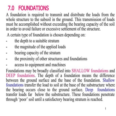 Presentation on Slab, Beam, Column, and Foundation/Footing | PPTX