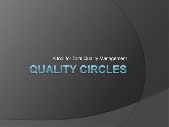 QCC Presentation | PPT