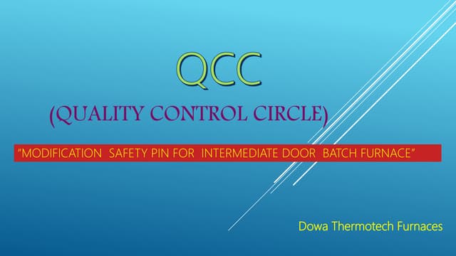 Contoh QCC Presentation | PPT