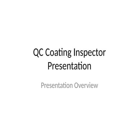 QC_Coating_Inspector_Presentation.pptx n | PPTX