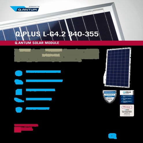 Qcell 340 355 | PDF