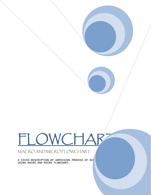 Introduction to Flowcharts, Micro and macro flowchart | PPTX