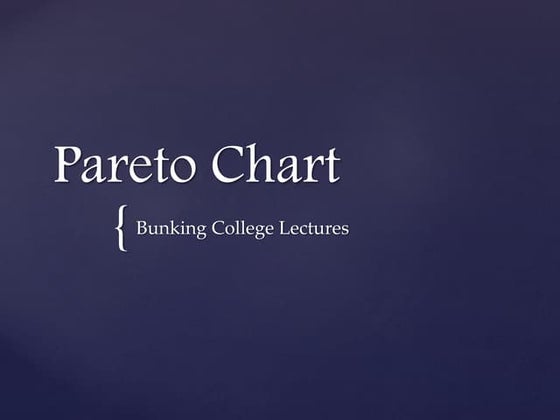 "Mastering the 80-20 Rule: Leveraging Pareto Charts for Data-Driven ...