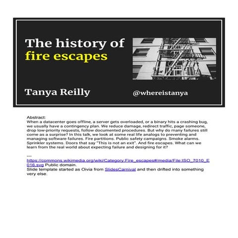 The History of Fire Escapes | PDF