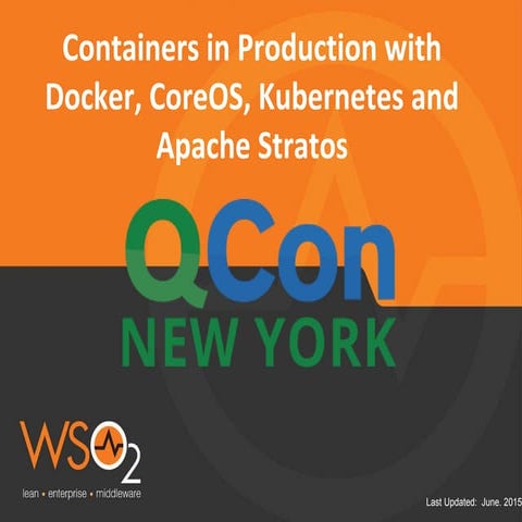 Containers In Production With Docker Coreos Kubernetes And Apache 7459