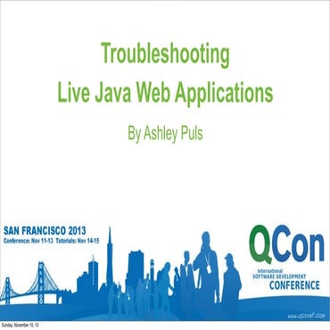 Troubleshooting Live Java Web Applications | PDF | Web Development ...