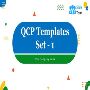 QCP Templates Set 1 Powerpoint Presentation Slides | PDF