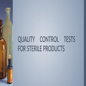 QC test of sterile products Pharm D.pptx