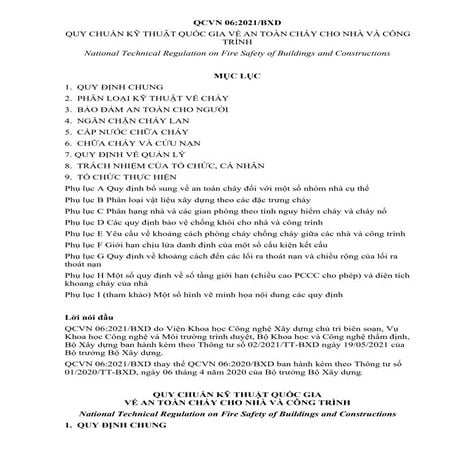 QCVN 06-2021-BXD | PDF