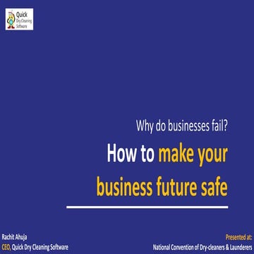 QDC - How to make your business future safe | PPTX