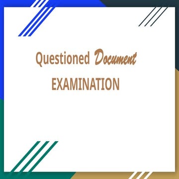 Charred documents | PPTX