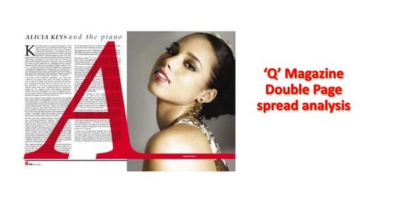 Music Magazine Double Page Spread Features | PPT