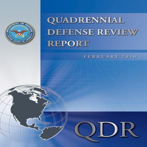 Quadrennial Defense Review February 2010 | PDF