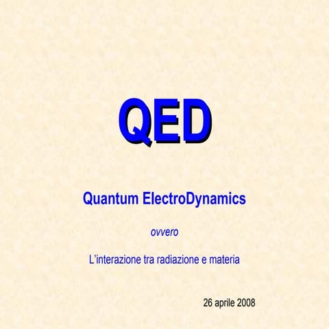 Qed | PPT
