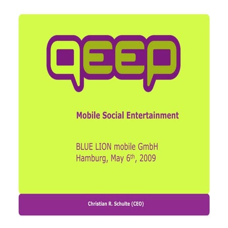 Qeep Next09 | PDF