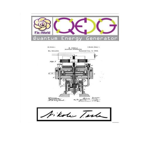 QEG - Quantum Energy Generator Free Energy Device Blueprints ...