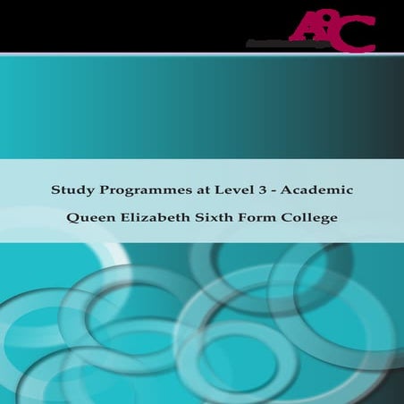 Sixth Form Options Booklet 2011-2012 | PDF