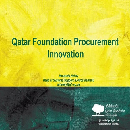 Innovation is Procurement | PPT