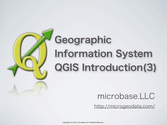 QGIS Training.pptx | Geography | Science